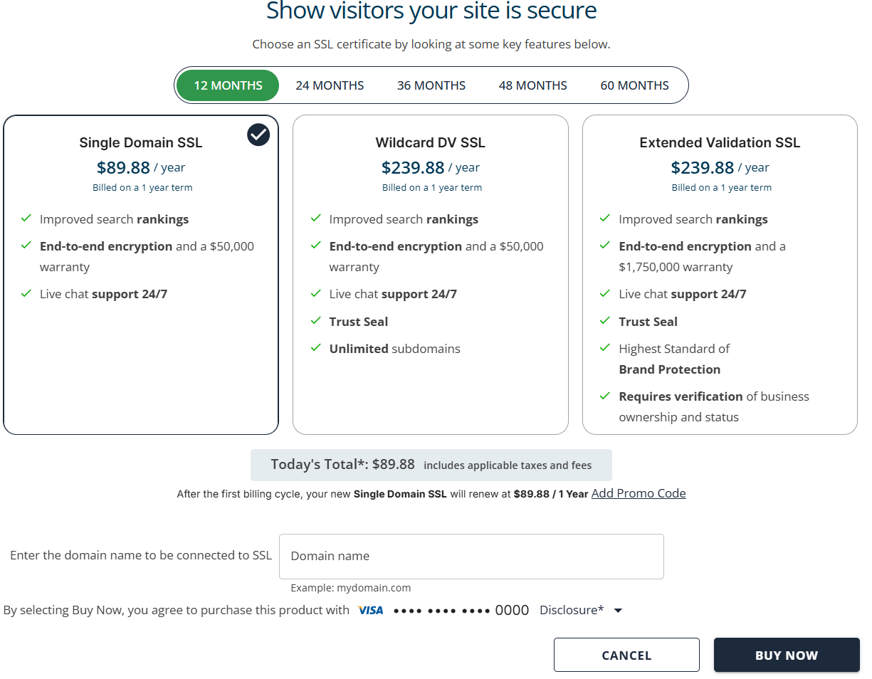 my security sign promo code