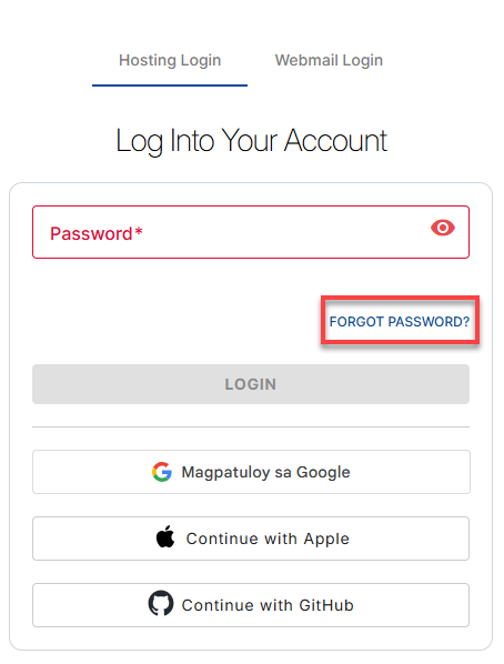 How to Reset Your Bluehost Account Manager Password